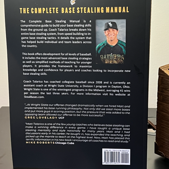 The Complete Base Stealing Manual (printed copy) - StealBases.com
